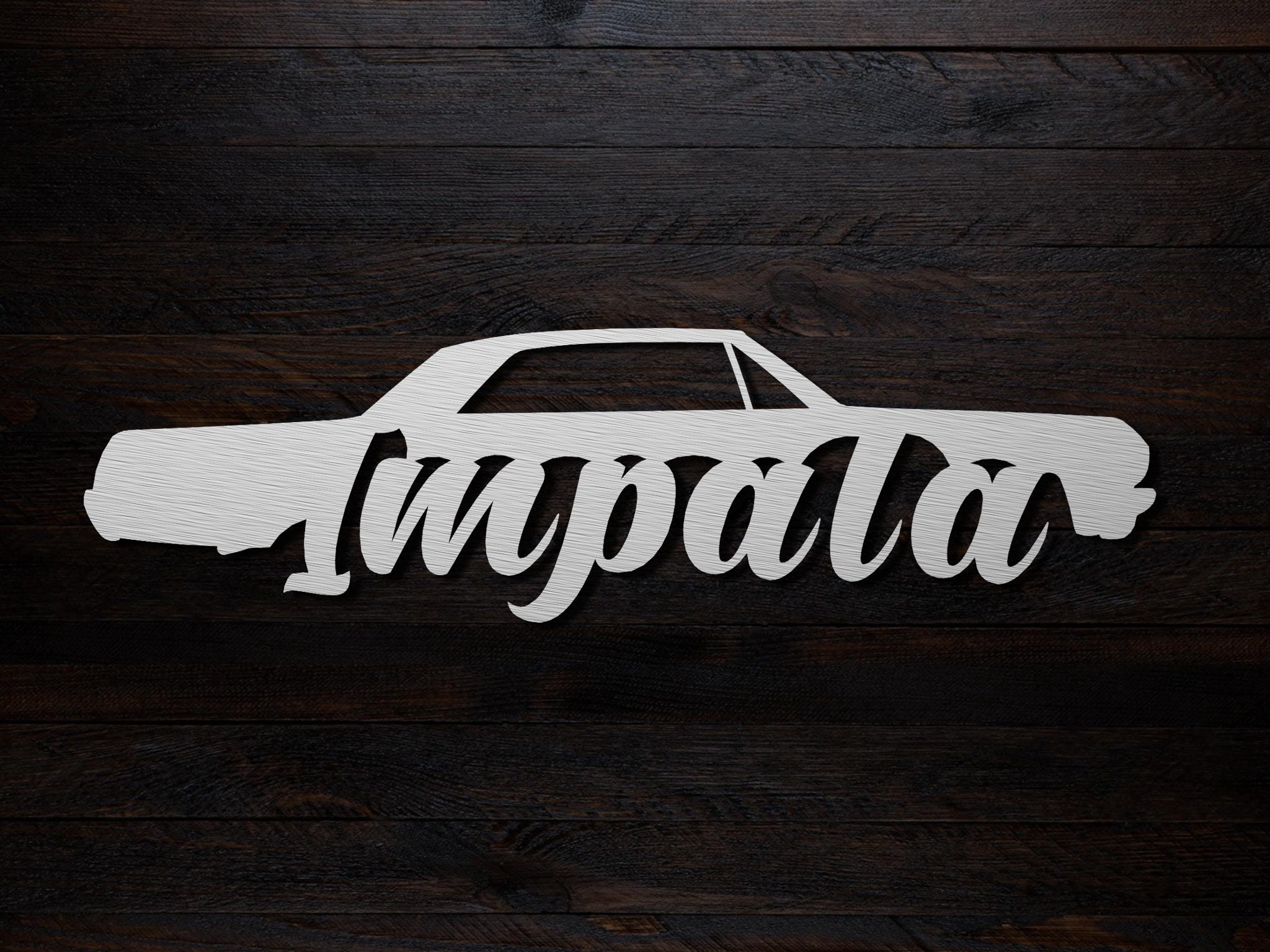 64 Impala Dxf Svg Eps Ai Pdf Png Files - Digital Download - Plasma ...