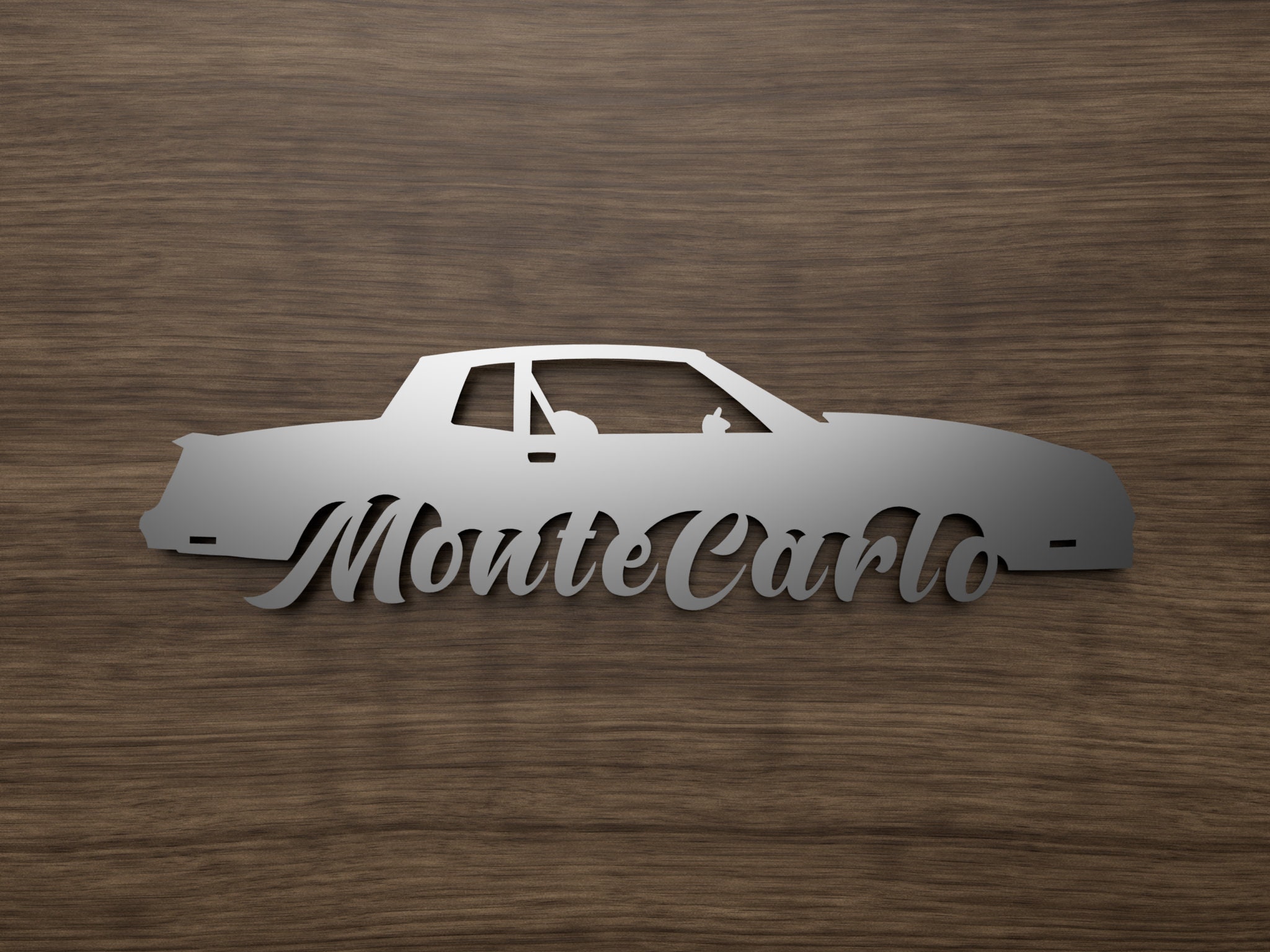 Chevy Monte Carlo DXF and SVG Files - Digital Download - Plasma or ...