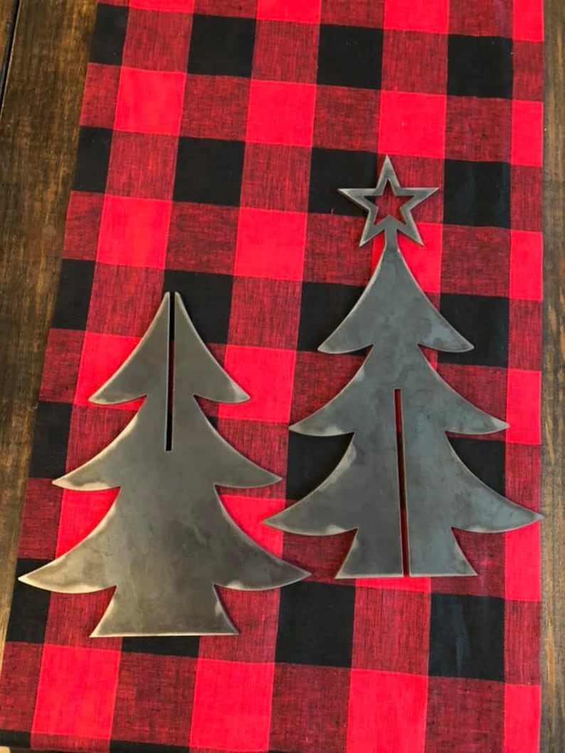 Personalized Christmas Trees Modular DXF and SVG Files Full - Etsy
