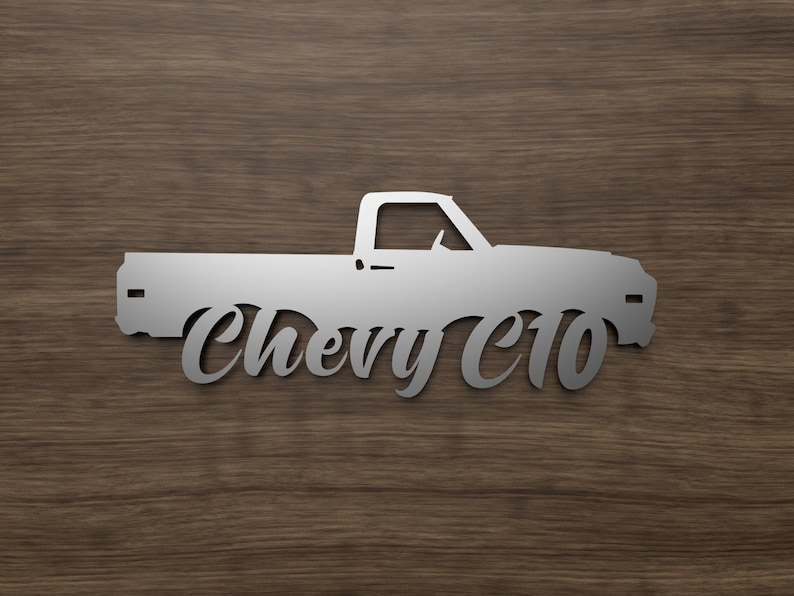 Chevy Chevrolet C10 DXF and SVG Files Digital Download - Etsy Denmark
