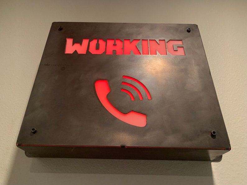 Working and Drinking Signs DXF and SVG Files Plasma or Laser - Etsy