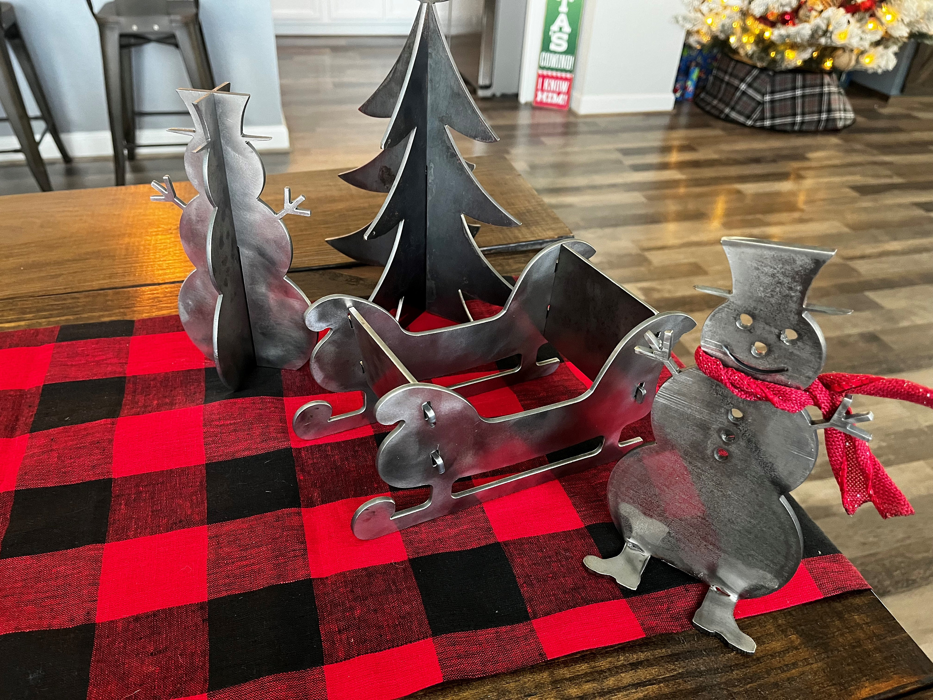 Christmas Decoration Bundle DXF and SVG Files Plasma or - Etsy