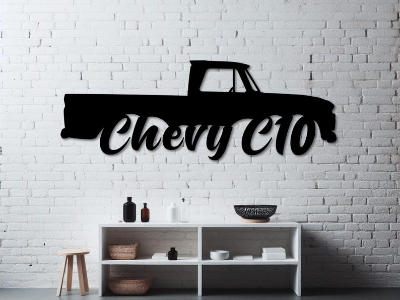 65 Chevy C10 Design Files – CNC Plasma Laser Cut, SVG DXF (digital ...