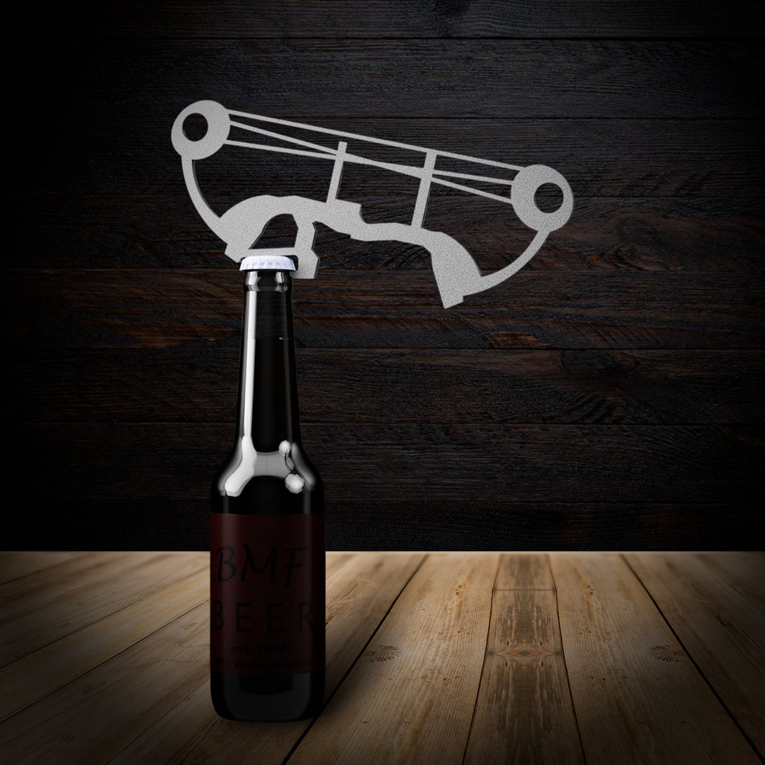 Compound Bow Bottle Opener DXF SVG – CNC Laser Cut Files (digital ...