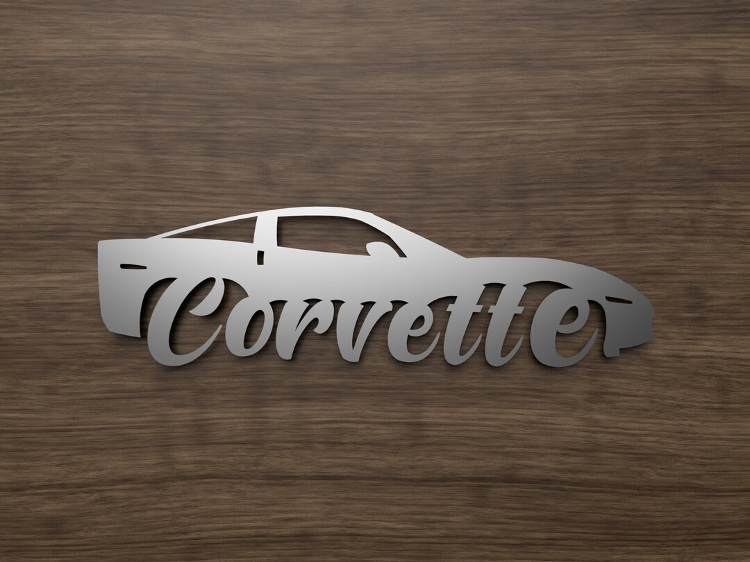 Chevy C6 Corvette DXF and SVG Files - Digital Download - Plasma or ...