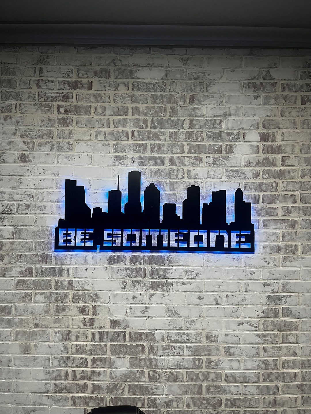 Houston TX Be Someone Skyline Dxf and Svg Files - Digital Download ...