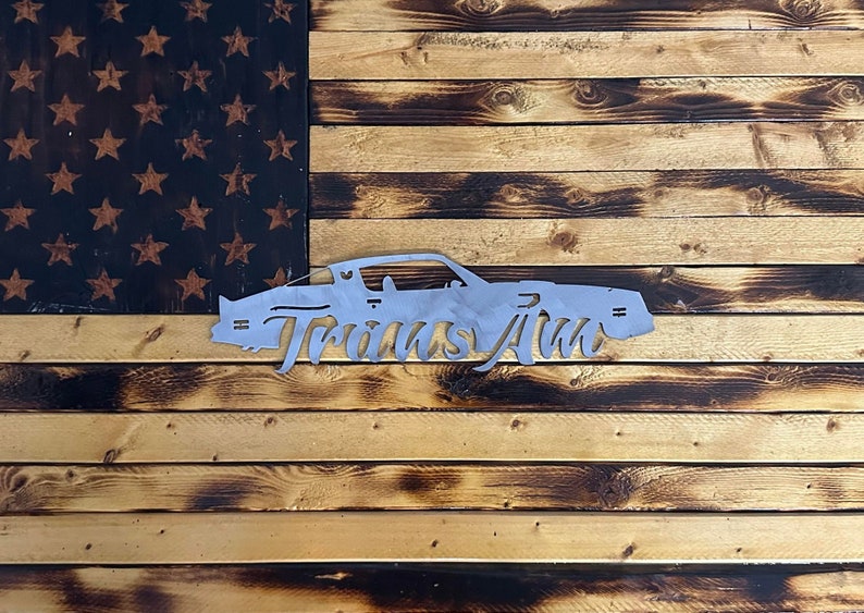 Pontiac Trans Am DXF and SVG Files Digital Download Plasma - Etsy