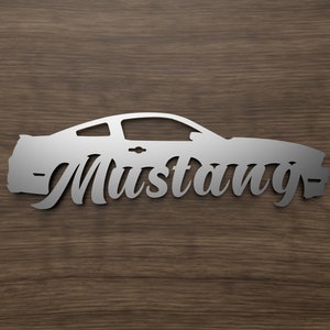 Ford Mustang 5th Gen DXF and SVG Files - Digital Download - Plasma or ...