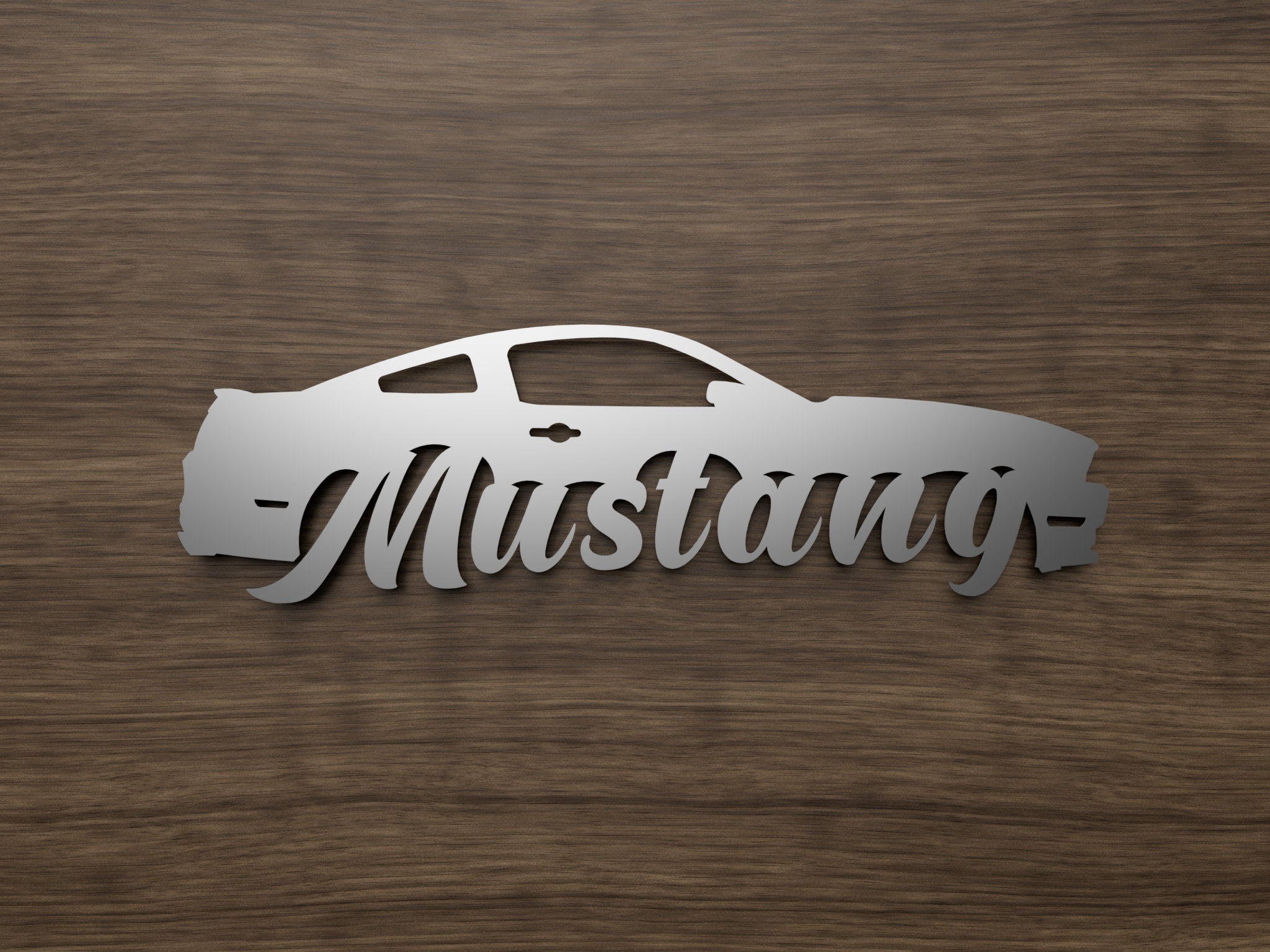 Ford Mustang 5th Gen DXF and SVG Files Digital Download Plasma or Laser ...