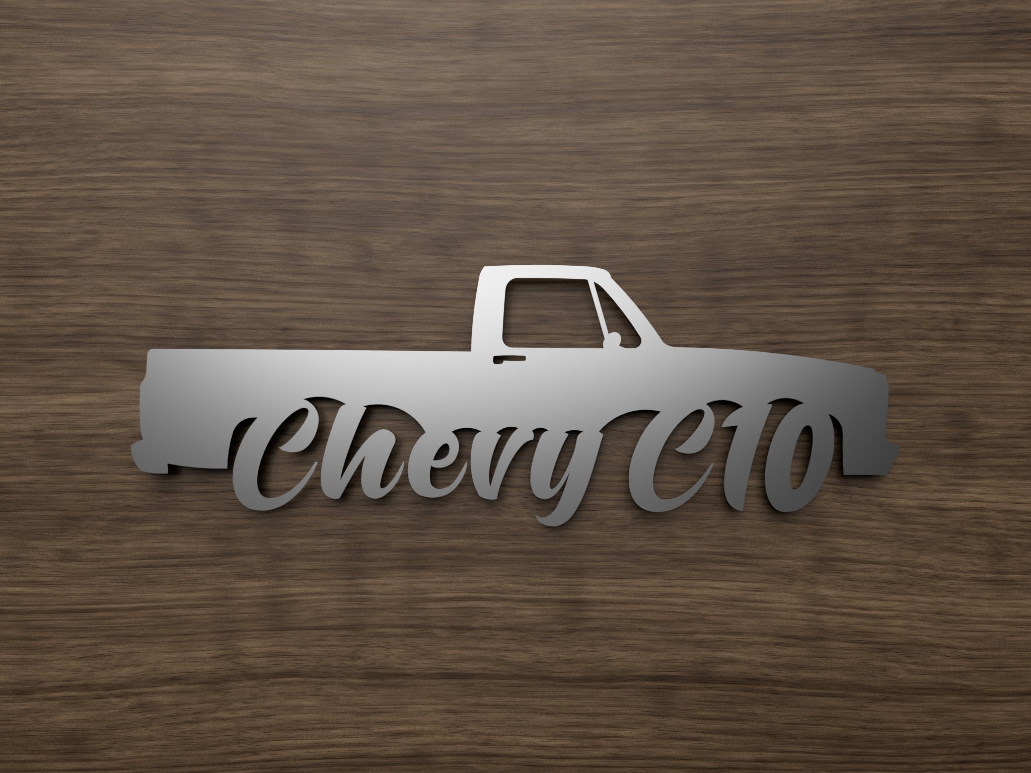 Squarebody Chevy C10 Truck DXF and SVG Files - Digital Download ...