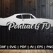 Pontiac GTO 1967 Angled View Vector Cut File - Etsy Canada