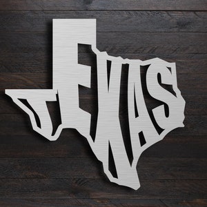 Texas Sign Word Fill Dxf Svg Eps Ai Pdf Png Files - Digital Download ...