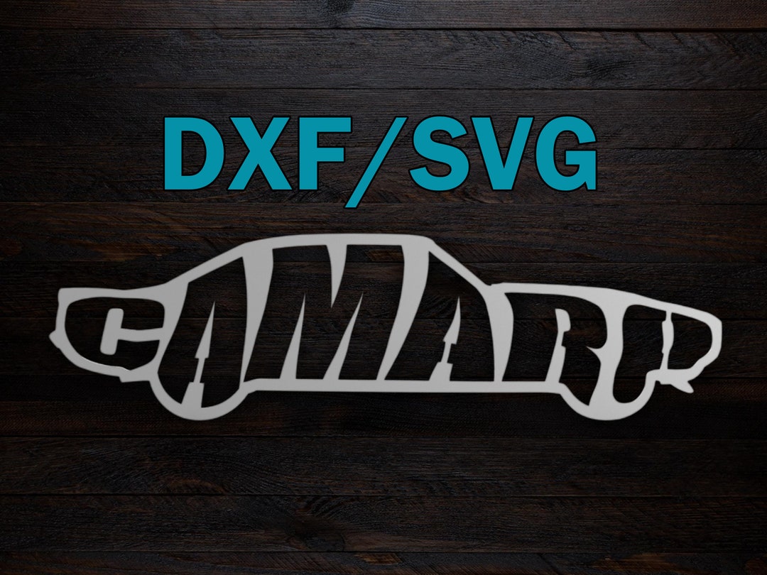 69 Camaro Chevy Chevrolet DXF and SVG Files - Digital Download - Plasma ...