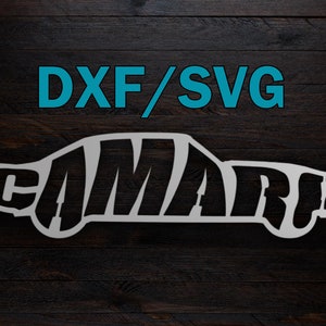 69 Camaro Chevy Chevrolet DXF and SVG Files - Digital Download - Plasma ...