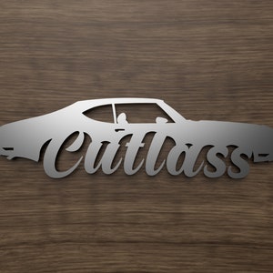 Oldsmobile Cutlass DXF and SVG Files - Digital Download - Plasma or ...