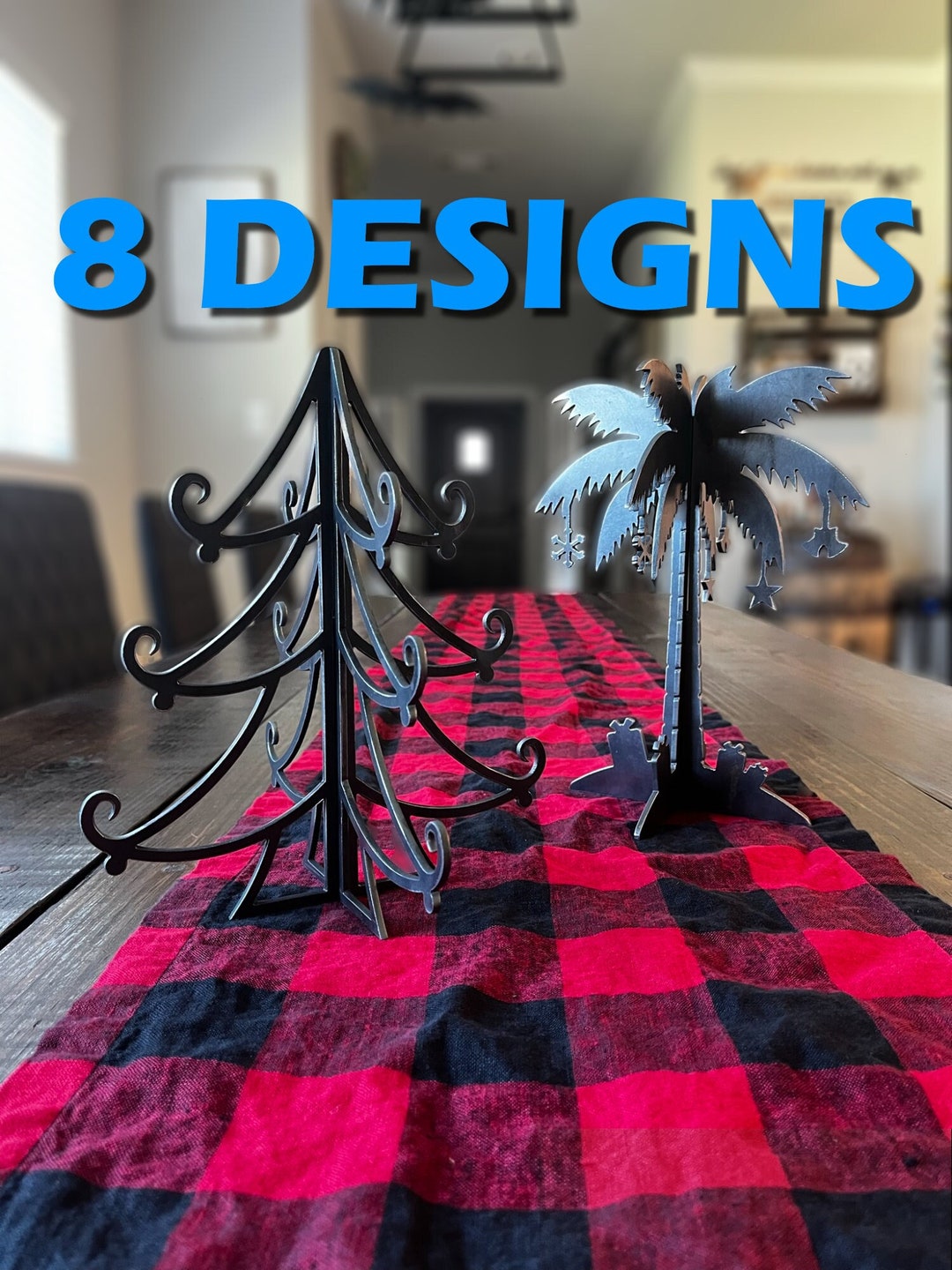 Modular Christmas Trees Bundle - Dxf Svg Eps Ai Pdf Png Files - Digital ...