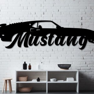 Mustang Mach 1 Design Dxf Svg Eps Ai Pdf Png Files - Digital Download ...