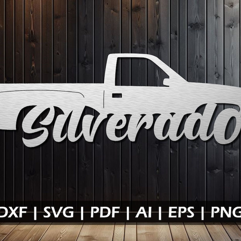 Chevy Silverado Svg Files - Etsy