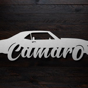 68 Camaro Dxf Svg Eps Ai Pdf Png Files - Digital Download - Plasma ...