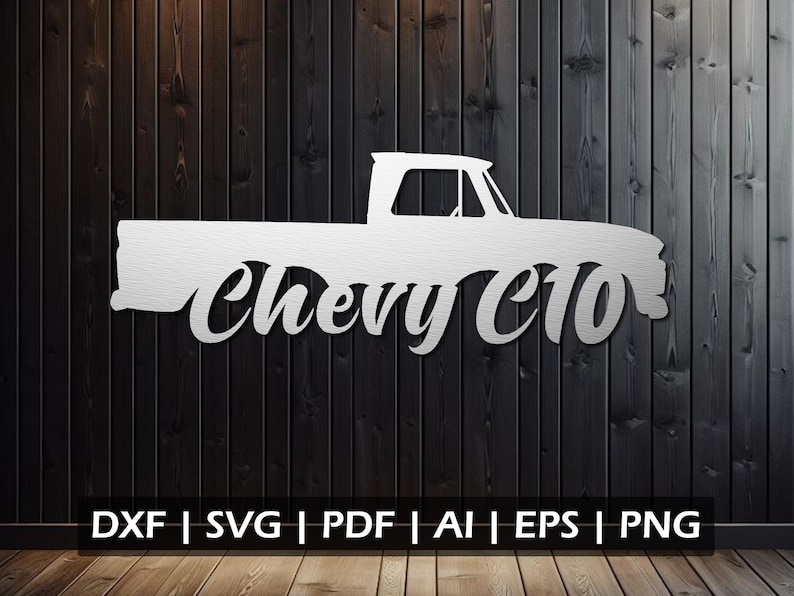 65 Chevy C10 Design Files – CNC Plasma Laser Cut, SVG DXF (digital ...