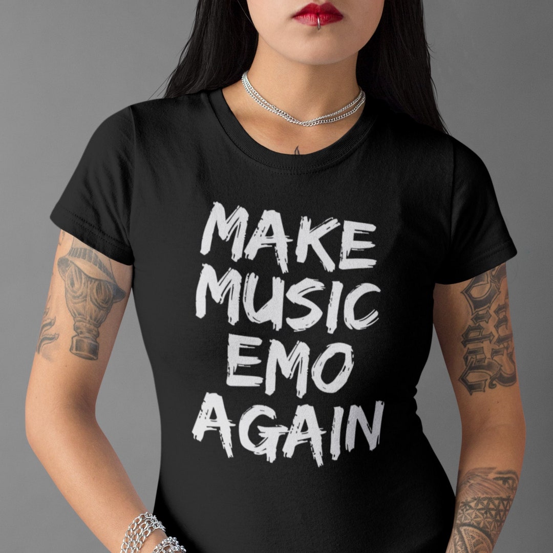 Emo Girl Shirt, Emo Shirt, Emo Music Shirt, Emo Boy Shirt, Emo Lover ...