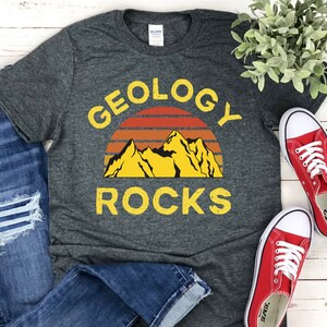 Geology Rocks Shirt, Funny Geologist Shirt, Geoscience Professor, Rock ...