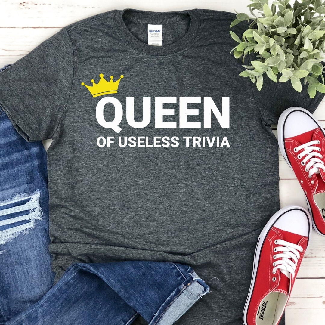 Trivia Night Shirt Trivia Queen Shirt Funny Game Night Shirt Trivia ...
