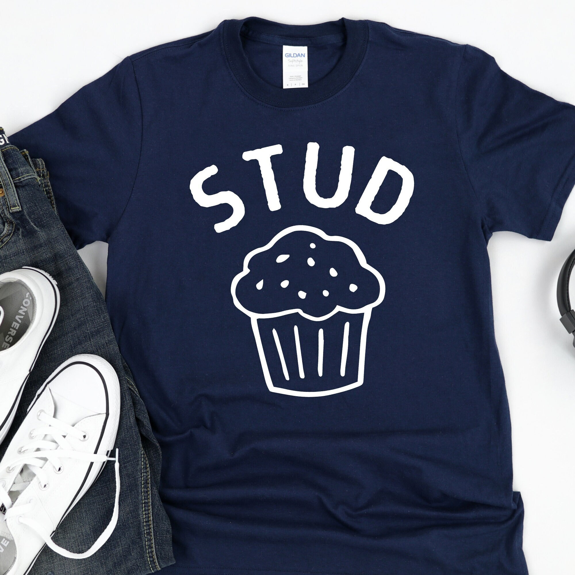 Stud Muffin Shirt, Funny Stud Muffin Lover Shirt, Funny Muffin Shirt ...