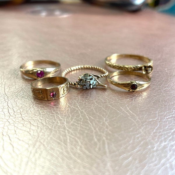 Antique Baby Ring - Etsy