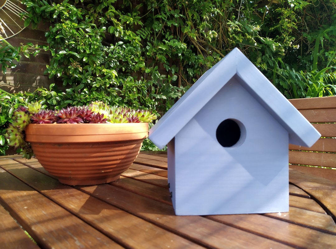 Bird House, Bird Box. Made From Solid Quality Wood With Removable Base ...