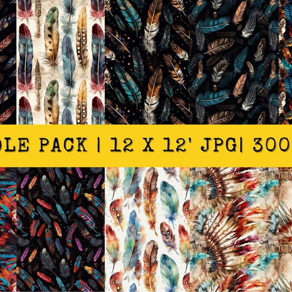 Tribal Feather Art - Etsy