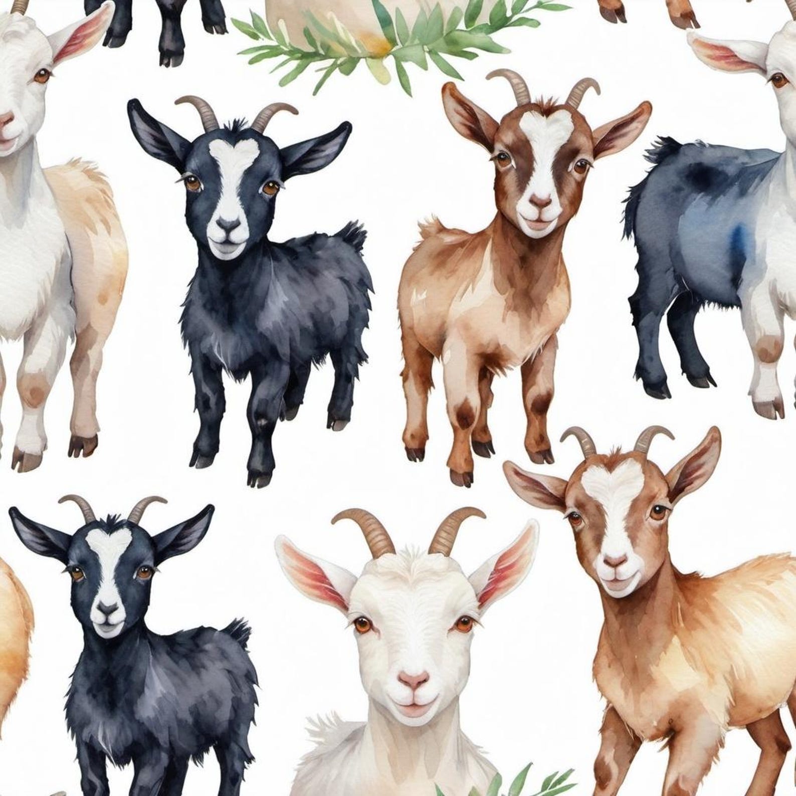 Digital Prints Farm Animals - Etsy