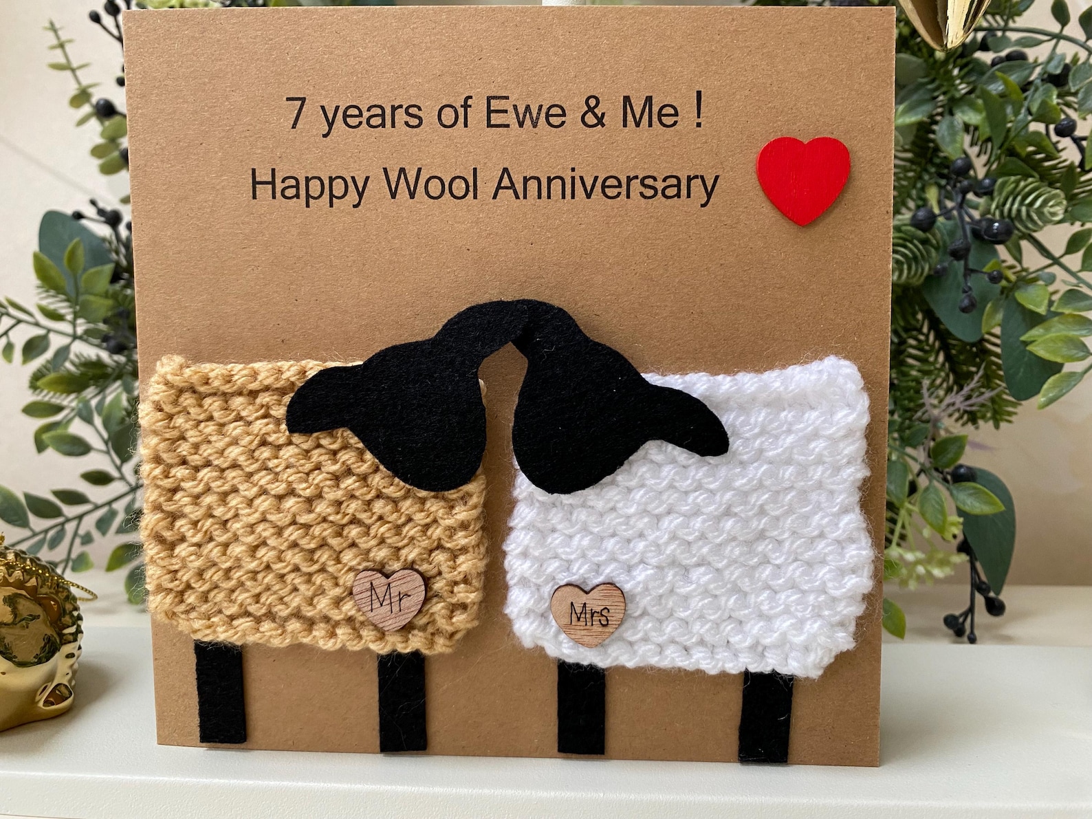Handmade Super Cute Knitted Wool Anniversary, Date Night or Just ...