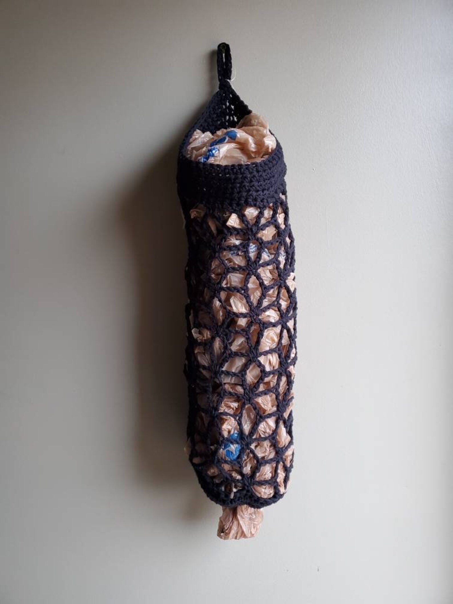 Boho Bag Saver, Grocery Bag Dispenser, Doggy Bag Holder, Kitchen ...