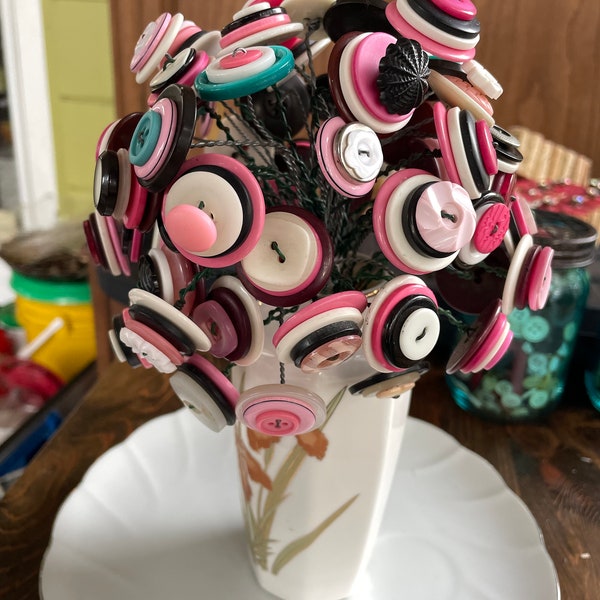 Button Bouquet - Etsy