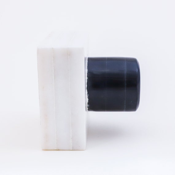 Solid Black and White Marble Watch Stand Wrist Watch Holder - Etsy