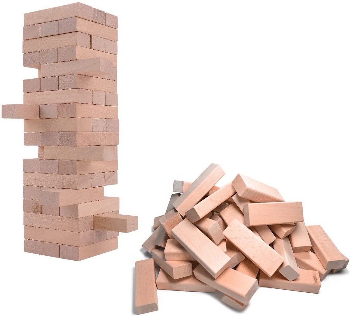 Jenga Wood Block Stacking Game Etsy jenga-wood-block-stacking-game-etsy