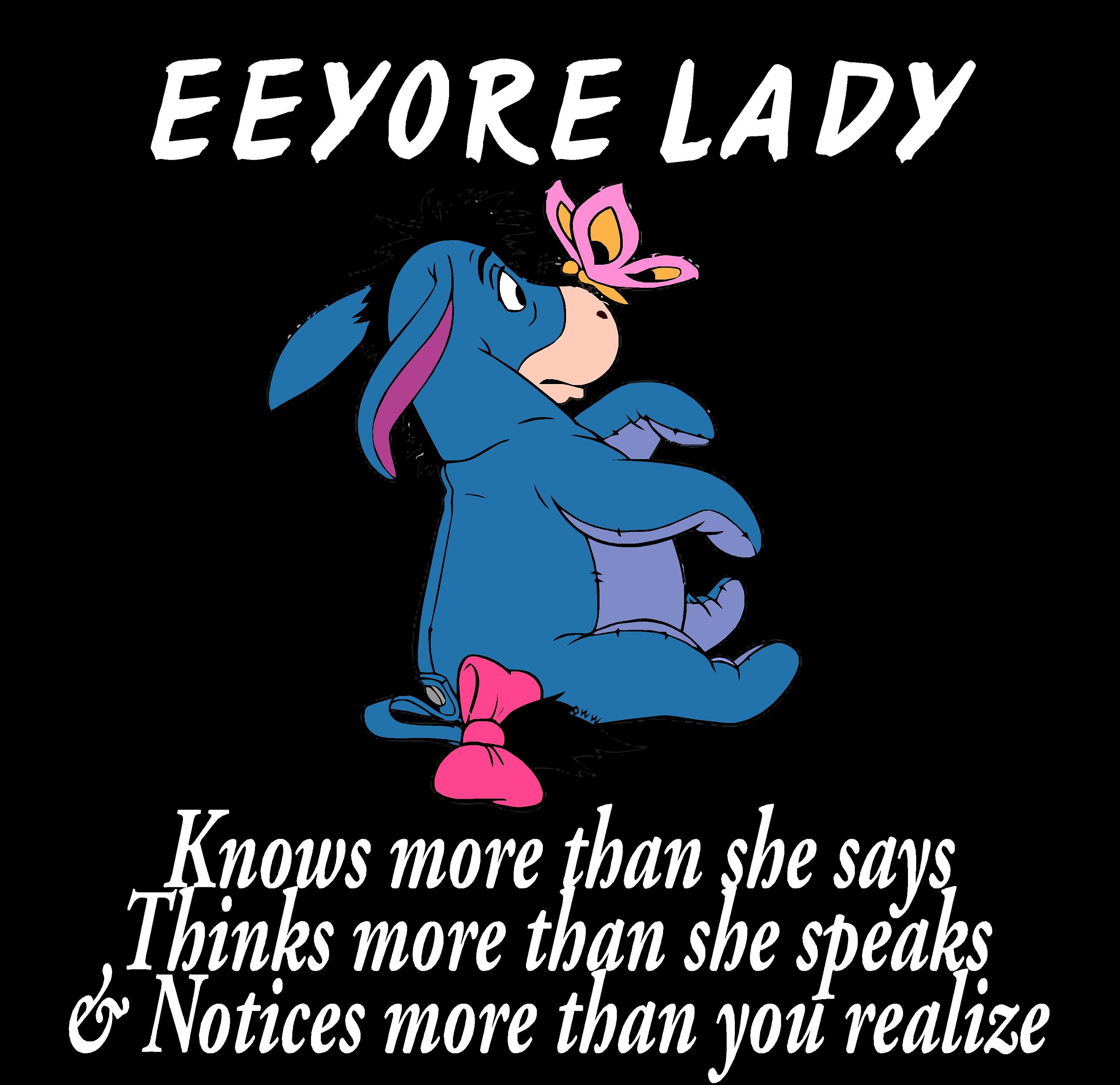 The Lady Knows More Than She Says Thinks More That She Speaks, Etc. - Etsy