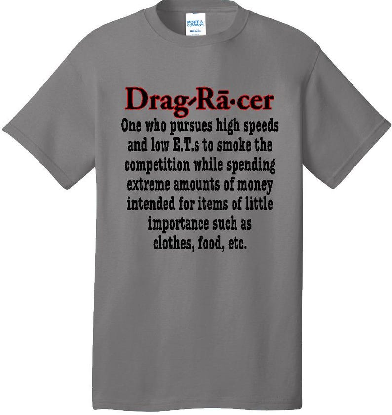 Definition of a Drag Racer - Etsy
