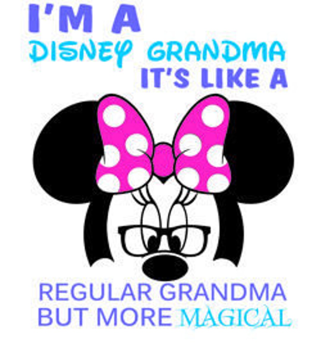 I'm a D... Grandma A Regular Grandma Only More Magical Custom T-shirt ...