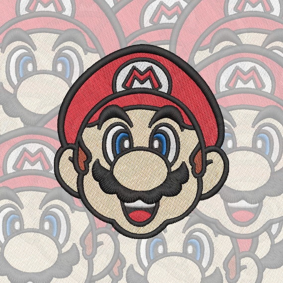 Super Mario Embroidery Design digital File - Etsy
