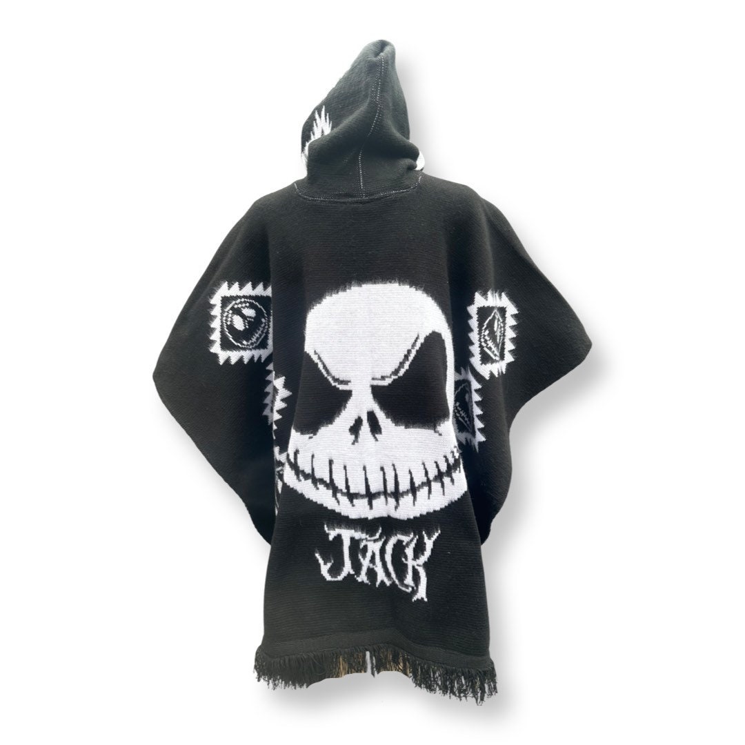 The Nightmare Before Christmas Jack Skellington Poncho, Jack Skeleton ...