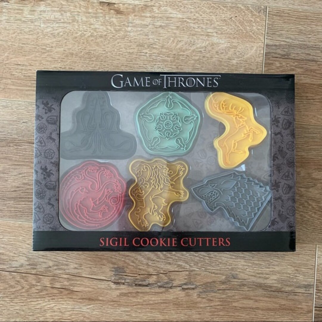 GOT Game of Thrones Cookie Cutter Stamp Stencils - Etsy