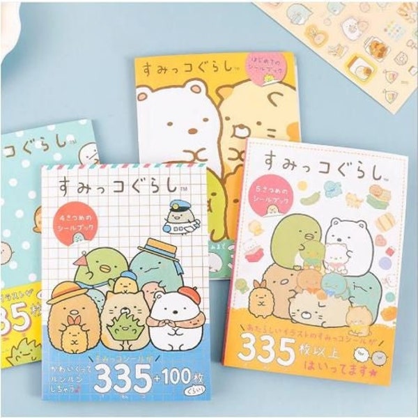 Sumikko Gurashi Sticker Books - Etsy
