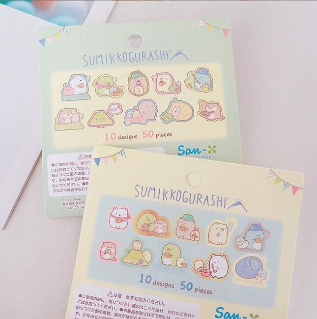 Sumikko Gurashi Sticker Pack 50 Pieces - Etsy