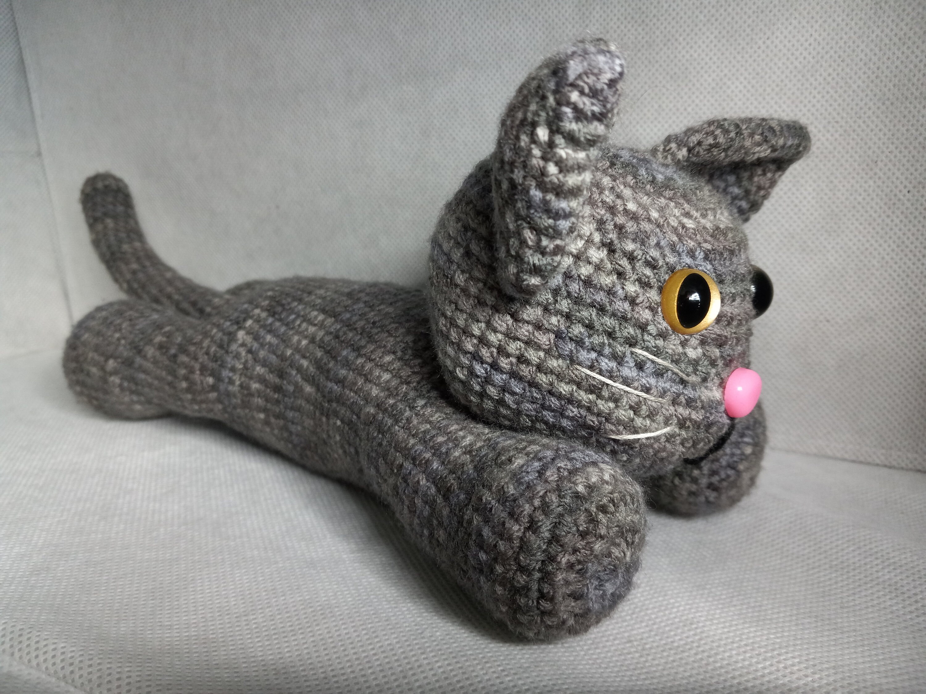 Cat Amigurumi Crochet Pattern WEIGHTED CAT - Etsy