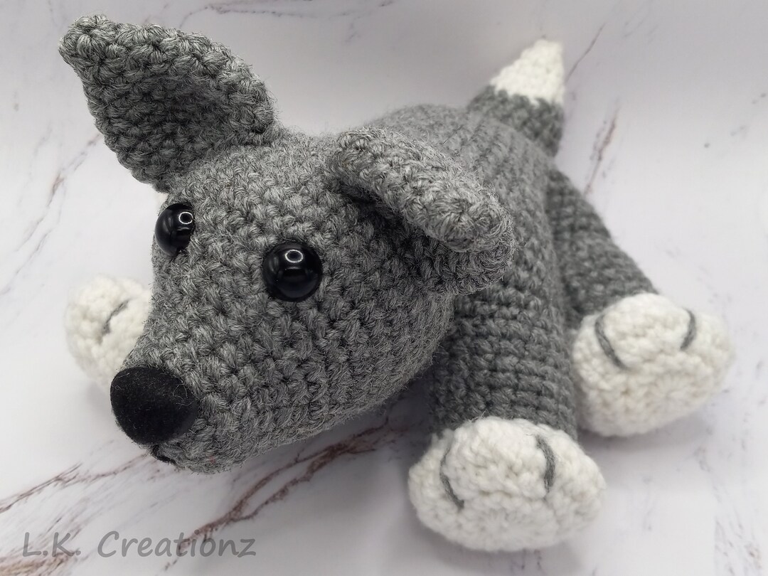 Wolf Amigurumi Crochet Pattern - Etsy