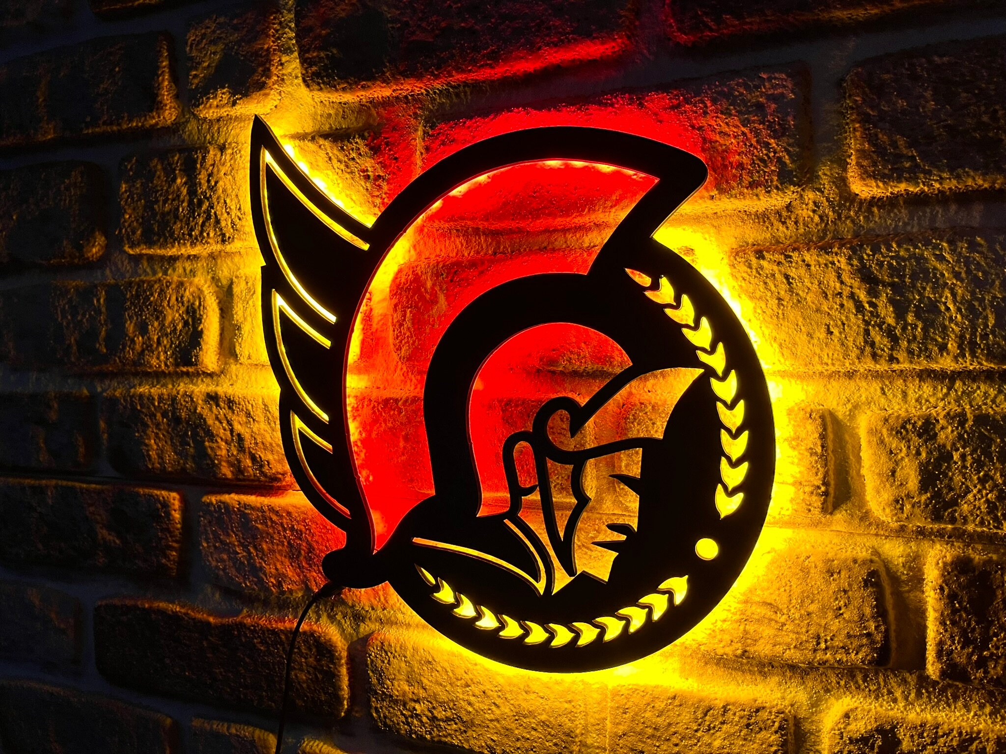 Ottawa Senators Lighted Wall Decor Sign,home Sign,nhl Sports Fan,custom ...