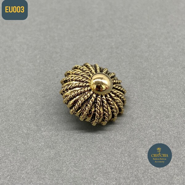 Gold Buttons - Etsy