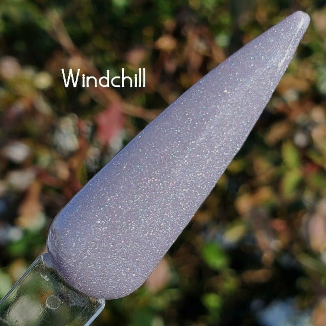 Windchill gray Shimmer Nail Dip Powder Shimmer Dip Nail - Etsy